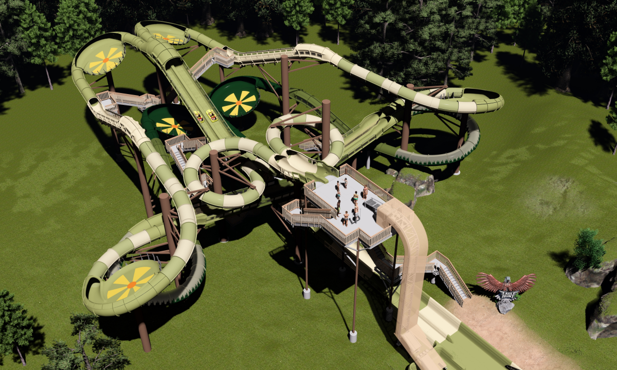 The Largest Dueling Water Coaster in the U.S. is Being Built Right Now ...